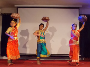 Prof. Mahua Mukherjee performs Gaudiya Nritya at Bahra University - The ...