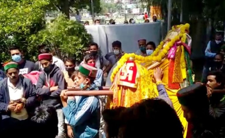 Local deity demands Kullu District administration to reopen temples