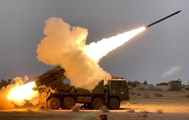 Upgraded Pinaka rocket system with extended range successfully tested: DRDO
