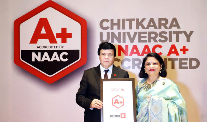 Chitkara University Himachal gets NAAC A+