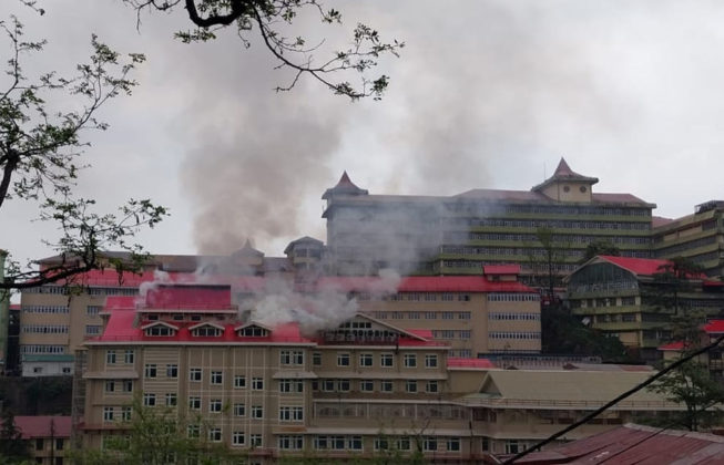 Fire Breaks Out in IGMC Shimla Hospital Canteen Due to Gas Cylinder ...