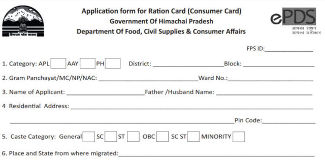 Himachal Pradesh Identifies and Blocks 34,000 Fake Ration Cards