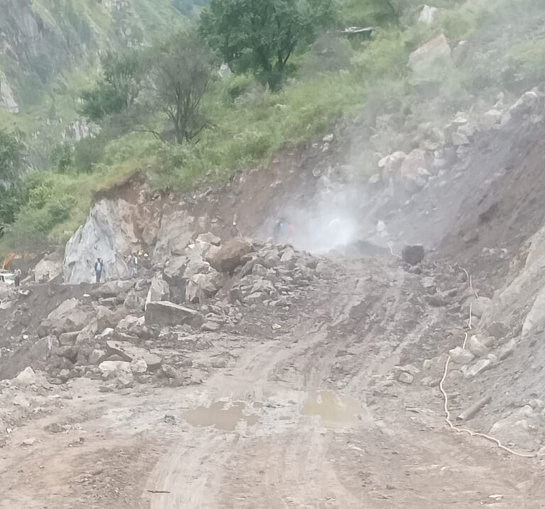 Highway Collapse at Nigulsari: Cutting Off Kinnaur from Shimla