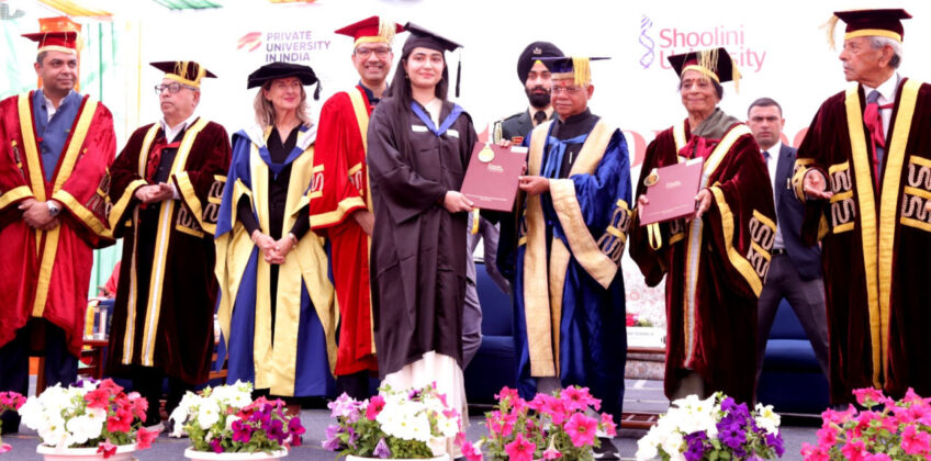 Shoolini University Confers Degrees to Over 1,350 Graduates, Governor ...
